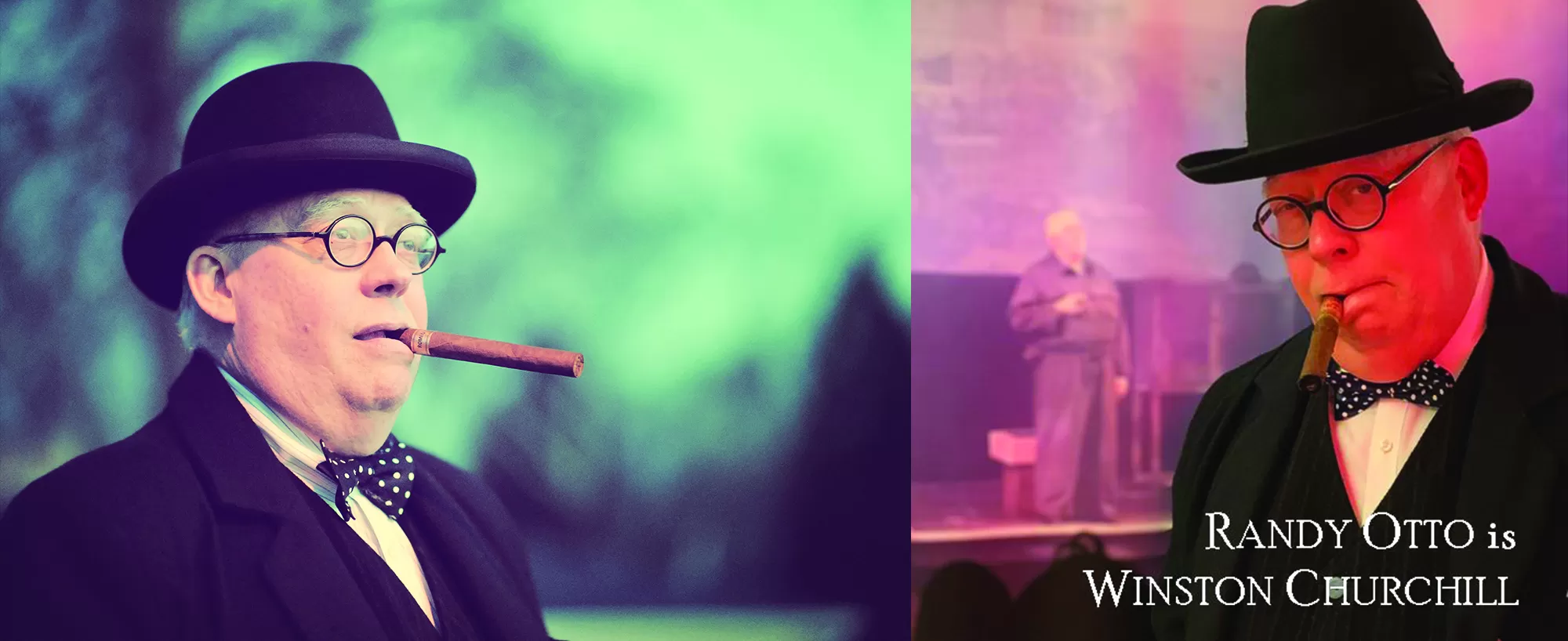 Palos Verdes Performing Arts Center | Randy Otto is Winston Churchill ...